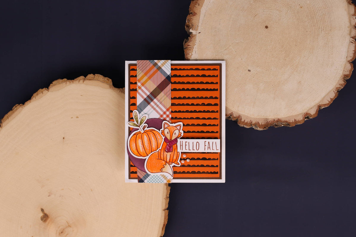 How to Use Patterns for Fall Card Making – RubberStamps.com