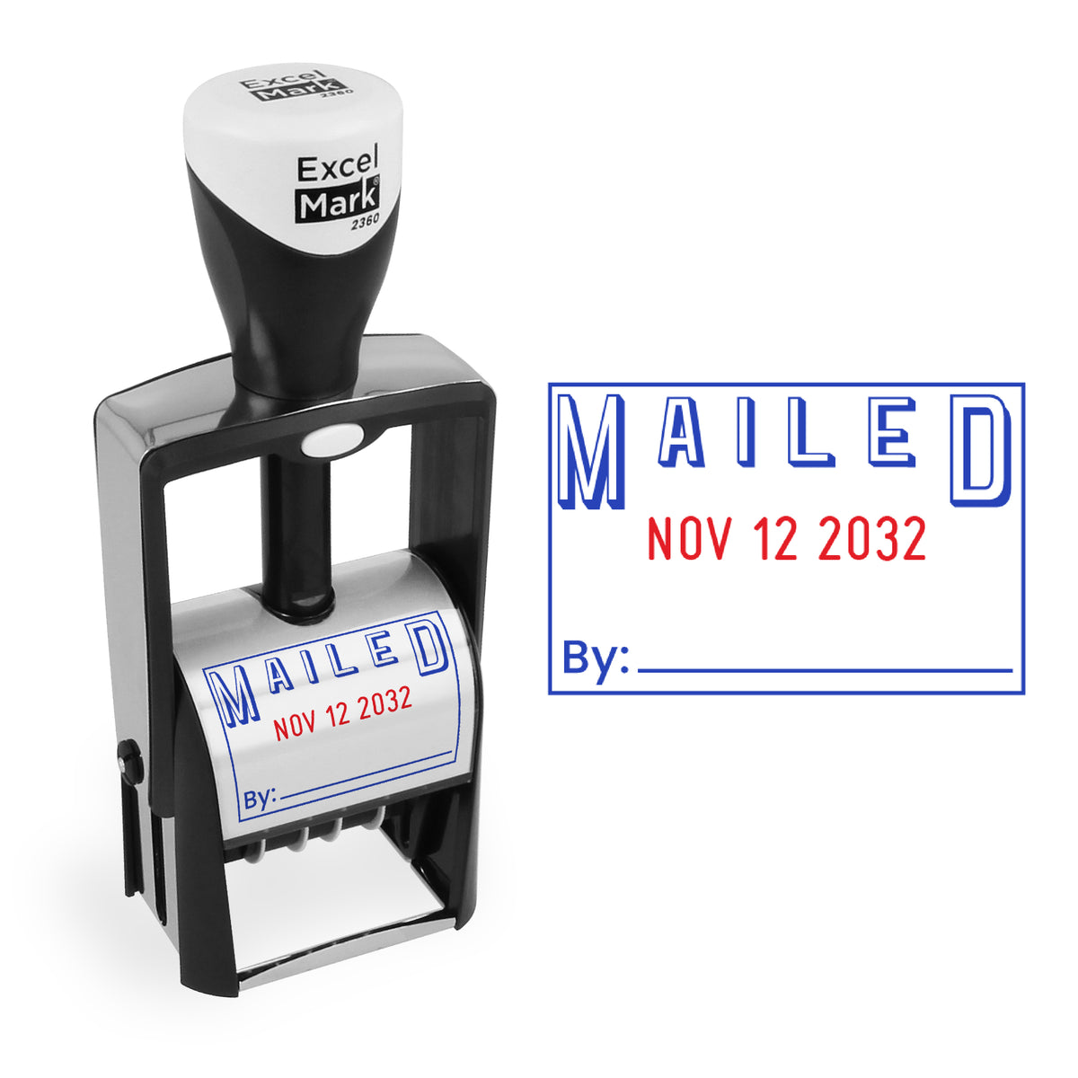 Heavy-Duty Mailed Date Stamp – RubberStamps.com