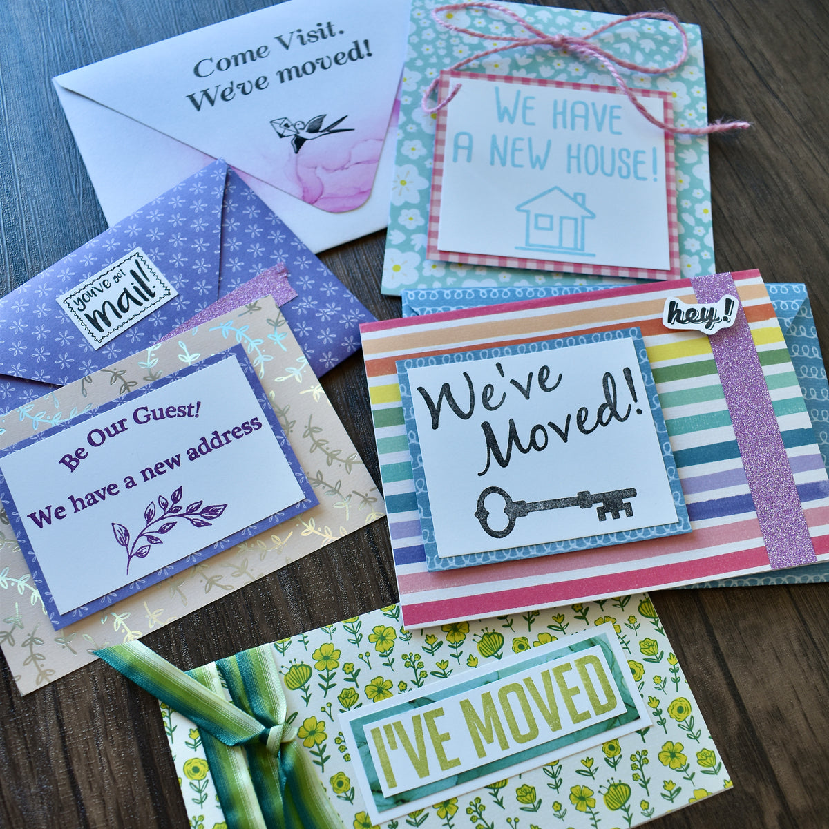 DIY Inexpensive Moving Announcements (with Free Downloads ...