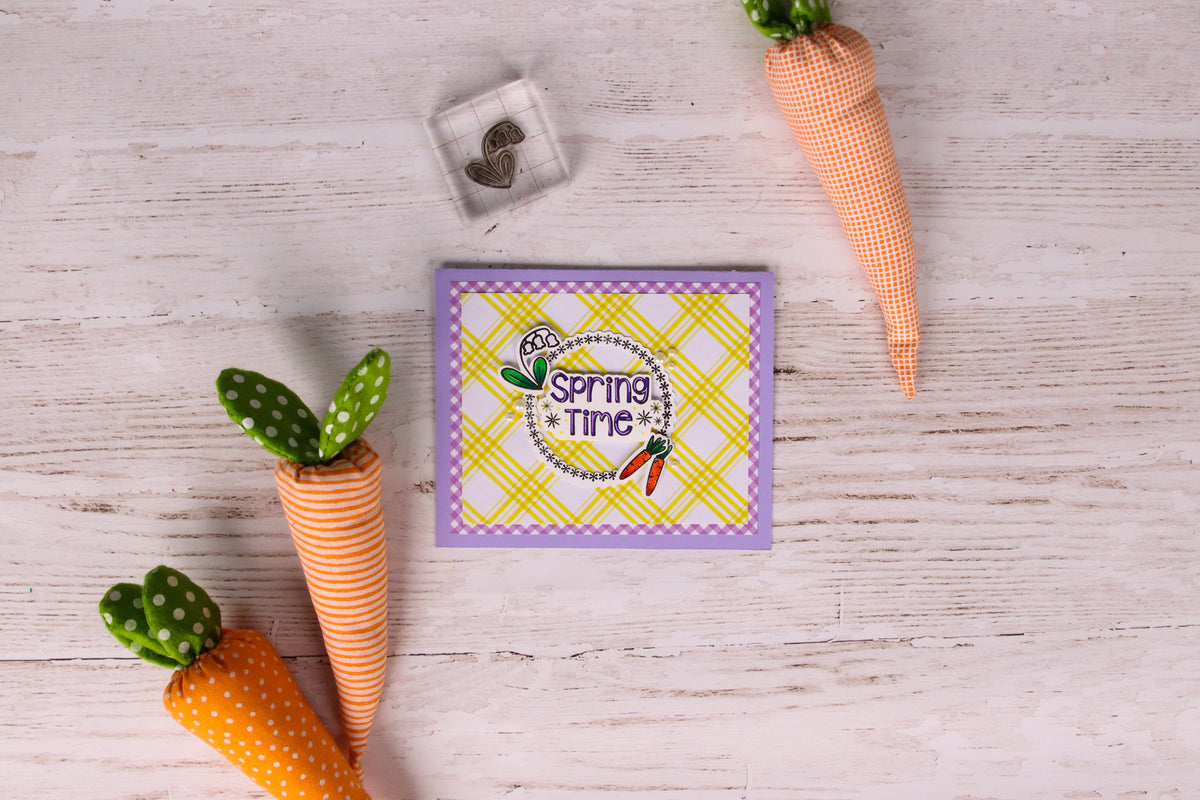 A Simple Spring Card Tutorial – RubberStamps.com
