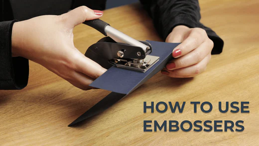 How To Use Embossers – RubberStamps.com