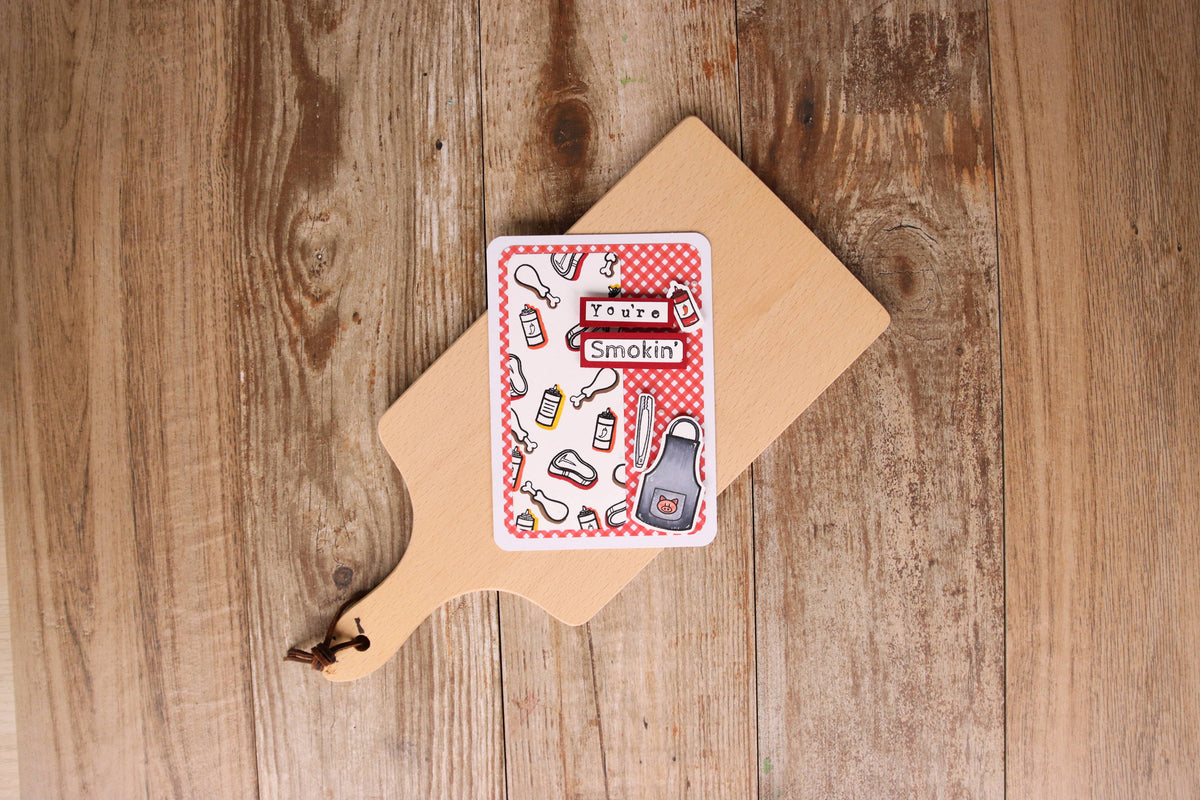 Funny BBQ Card for Birthday or Father's Day – RubberStamps.com