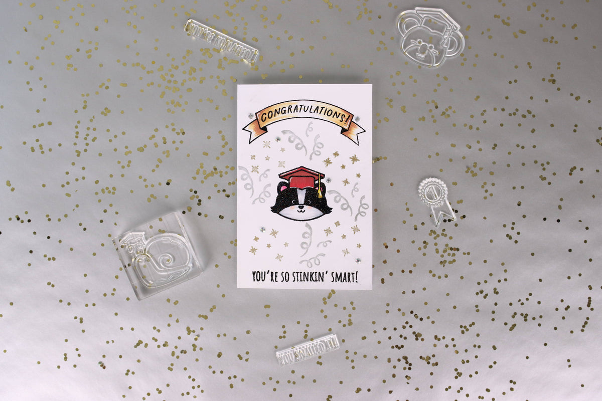 Make a Cute Handmade Graduation Card – RubberStamps.com