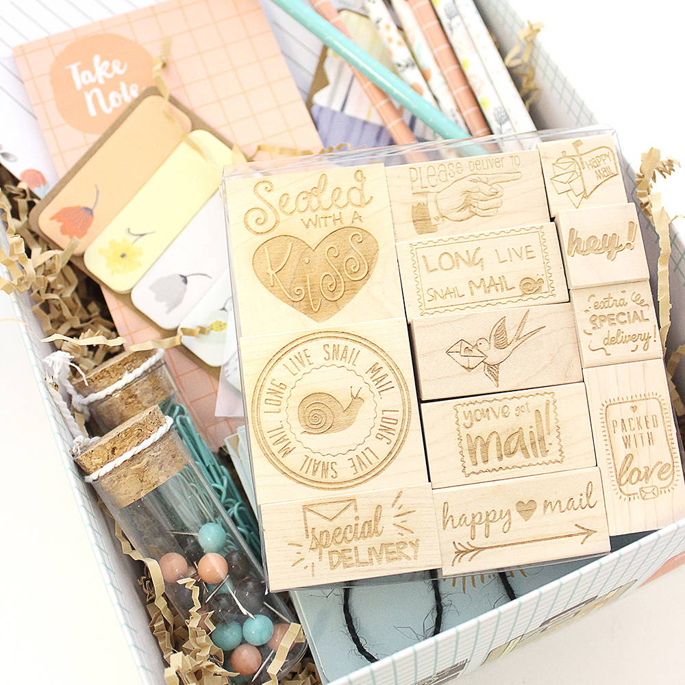 How to Craft the Perfect Happy Mail Care Package – RubberStamps.com