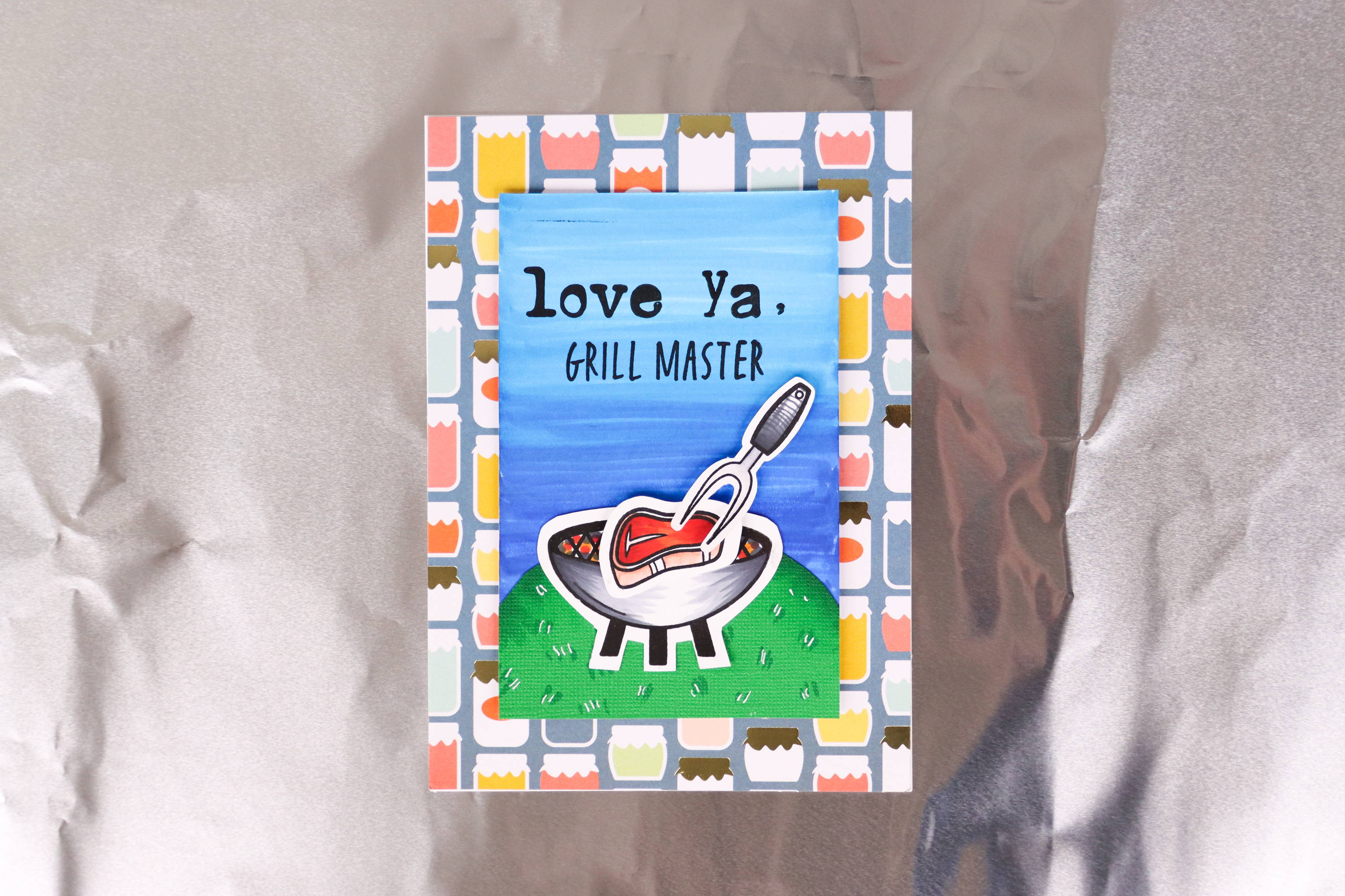 Make Your Own Father's Day Grill Card – RubberStamps.com