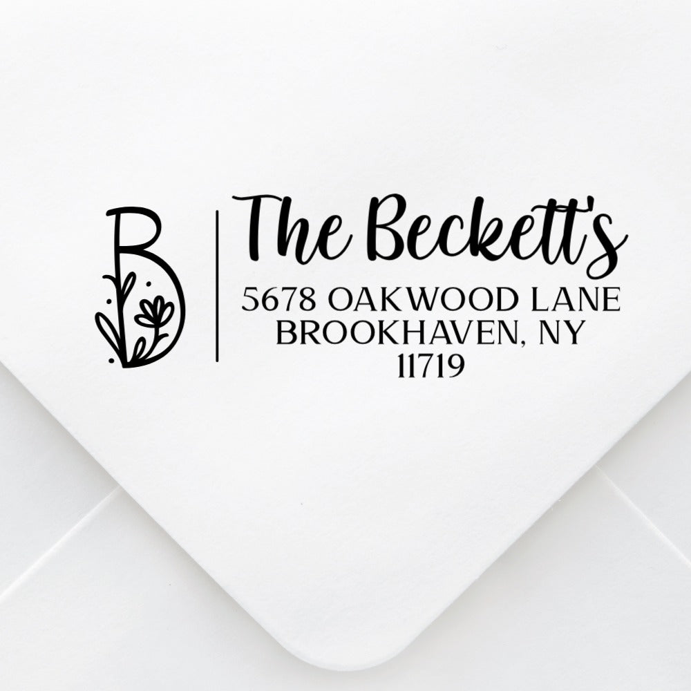 Floral Address Stamps – RubberStamps.com