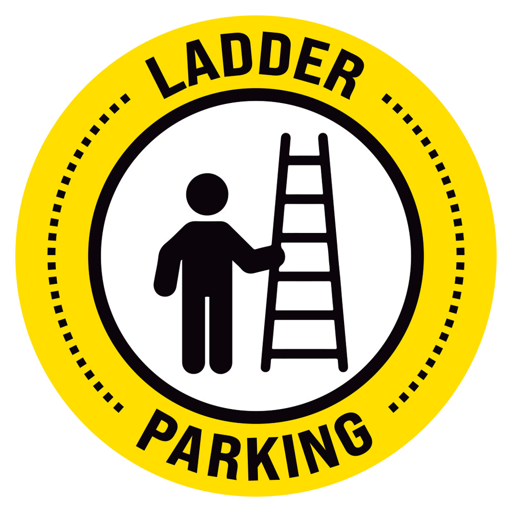 Ladder Parking Floor Signs – RubberStamps.com