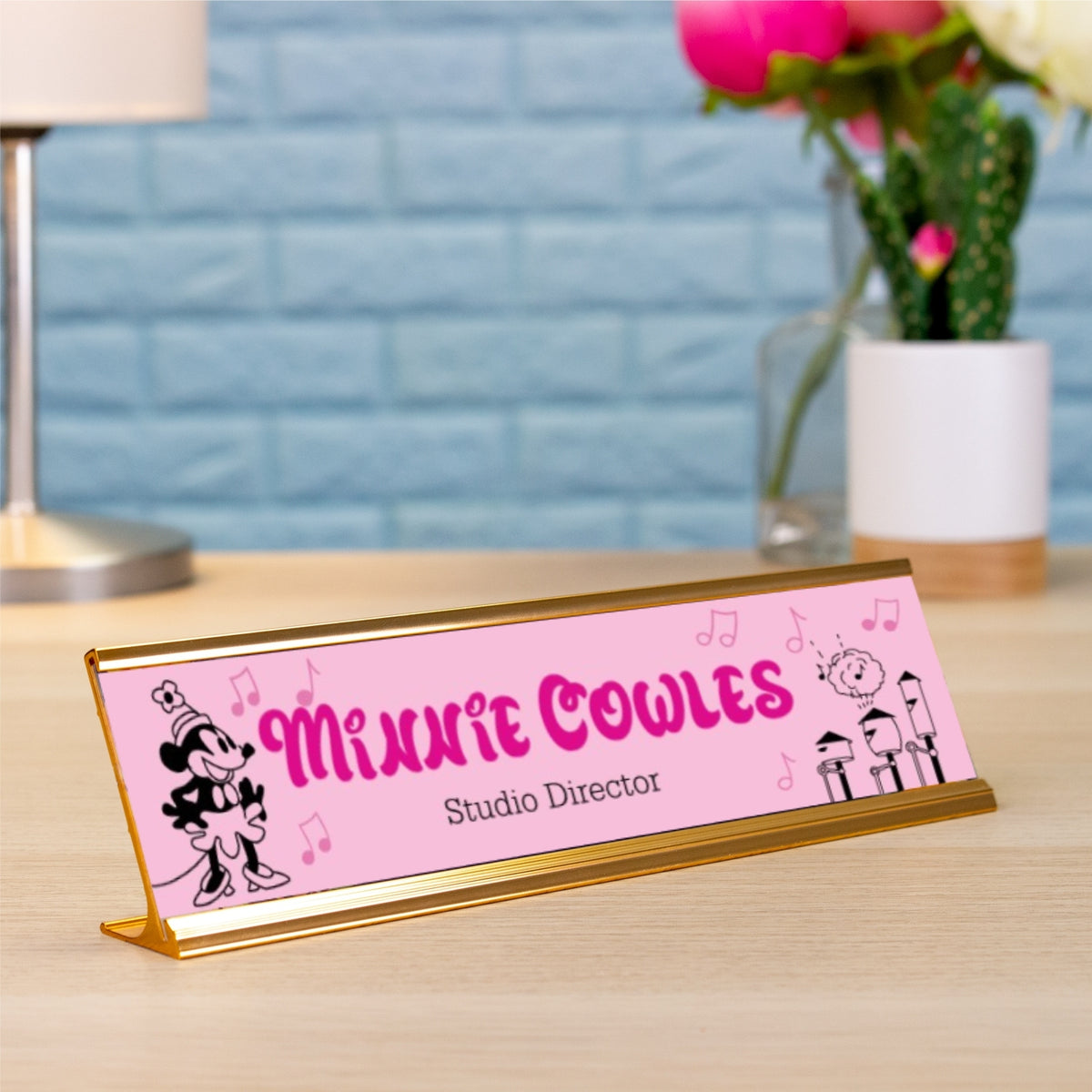 Steamboat Minnie Nameplate – RubberStamps.com