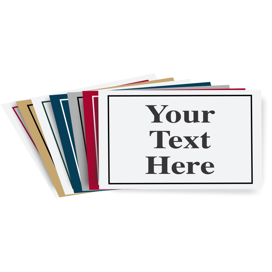 11" X 14" Plastic Engraved Sign – RubberStamps.com