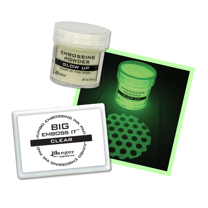 Glow-in-the-Dark Stamp Kit | RubberStamps.com