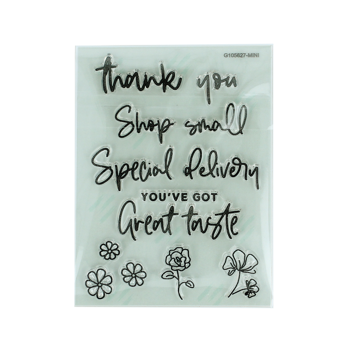 A Little Thank You Clear Stamp Set - RubberStamps.com