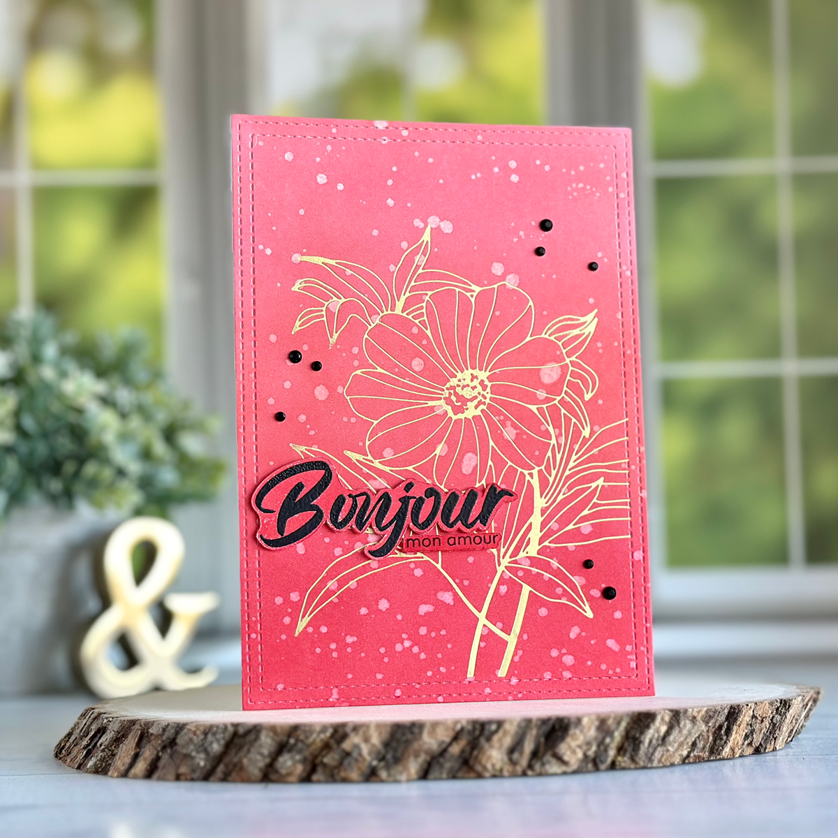 Happy Hello by Teal Kat Design - RubberStamps.com