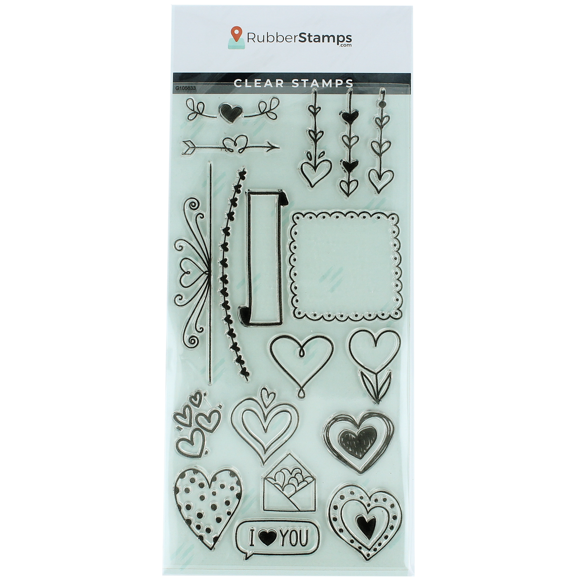 Bullet Journal Love Clear Stamp Set - RubberStamps.com