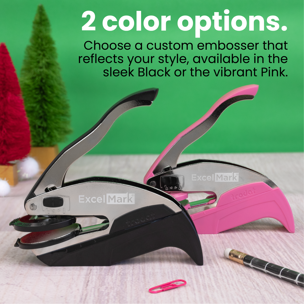 Adorn Monogram Holiday Embosser – RubberStamps.com