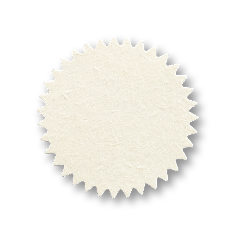 1-5/8" Round Crème Paper Seals (Pack of 40) – RubberStamps.com