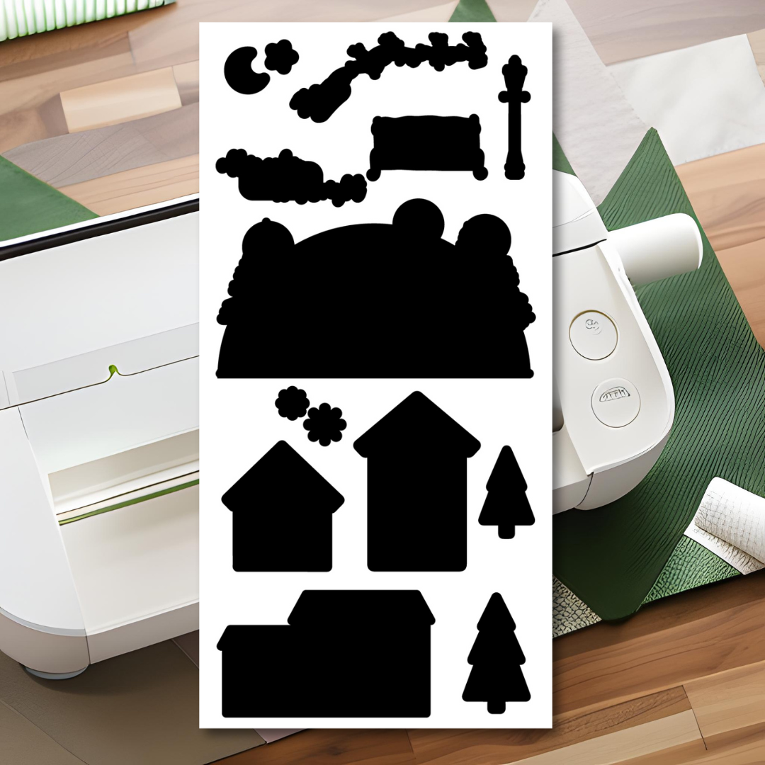 All is Clam, All is Bright - Free Cricut File | RubberStamps.com