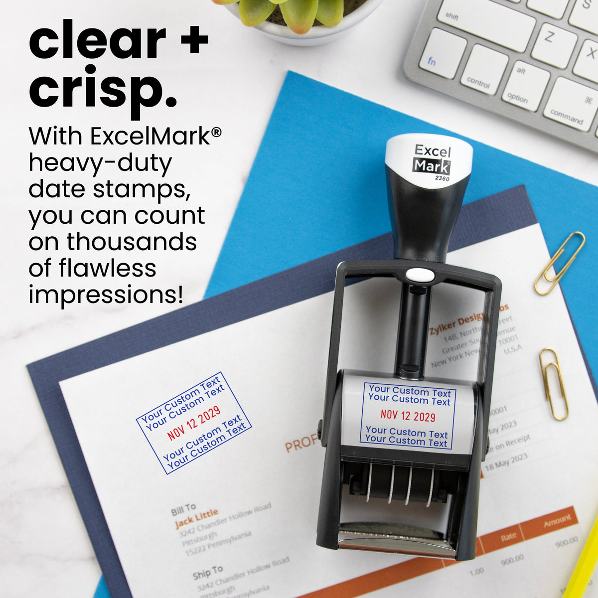 Custom Heavy-Duty Date Stamp – RubberStamps.com