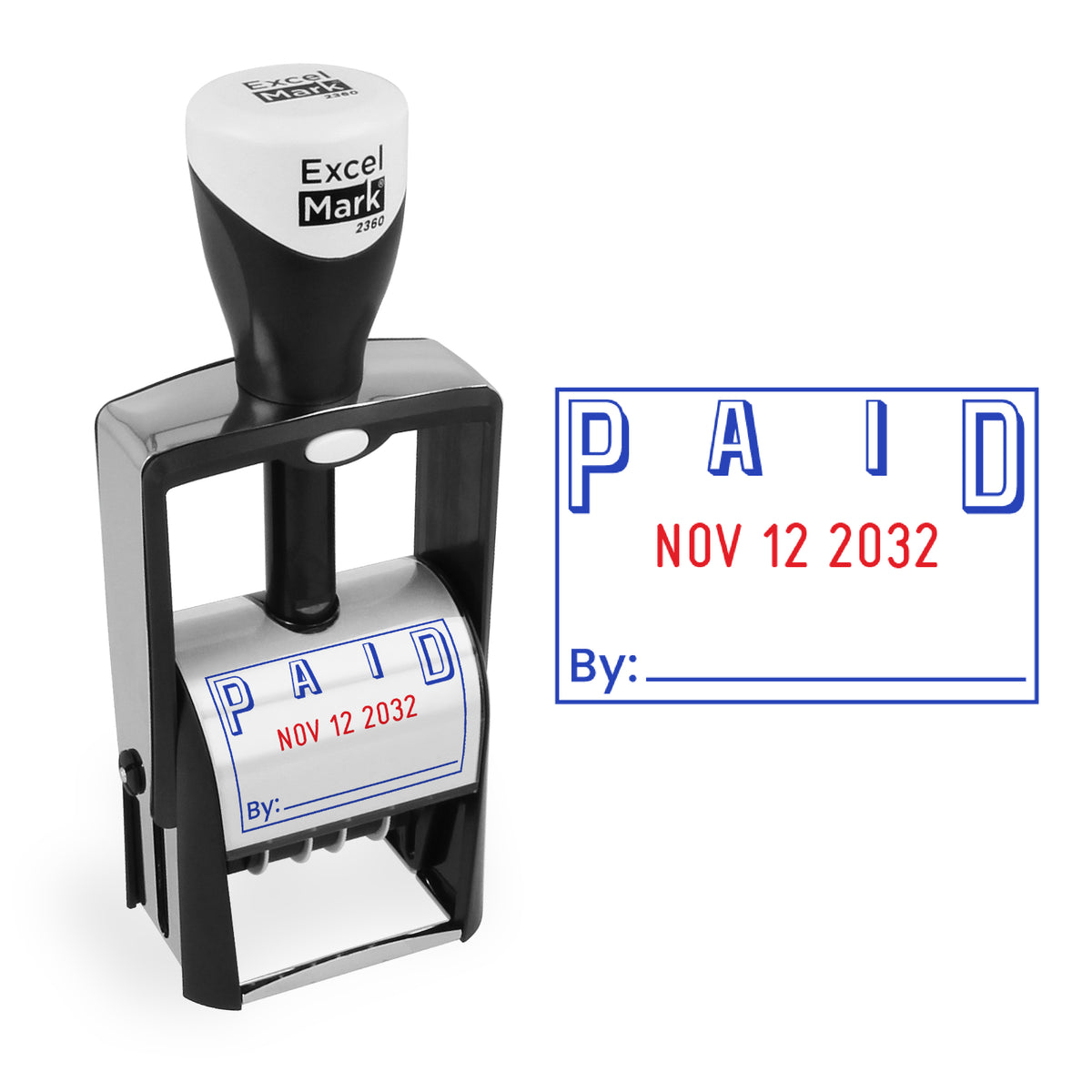 Heavy-Duty Paid Date Stamp – RubberStamps.com