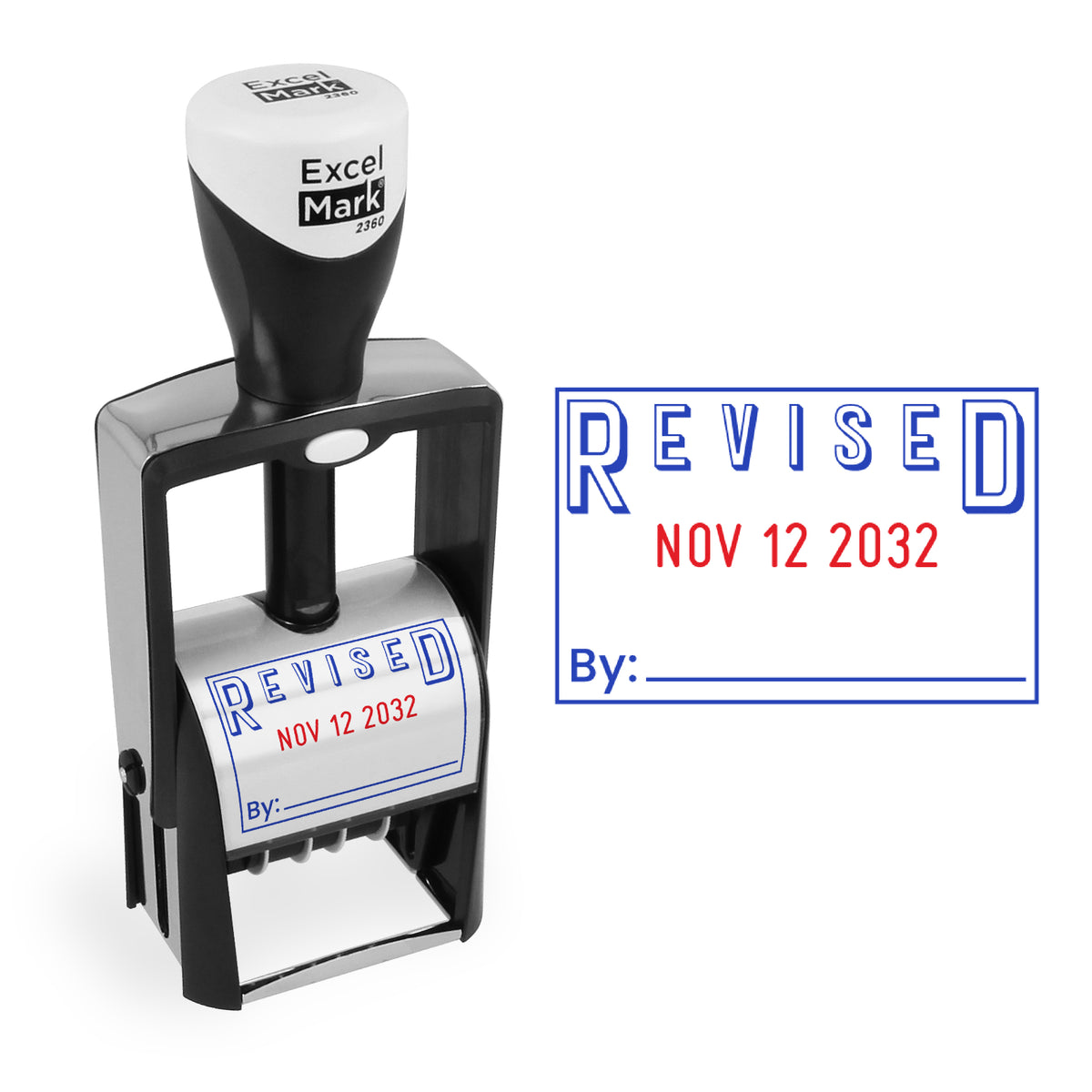 Heavy-Duty Revised Date Stamp – RubberStamps.com