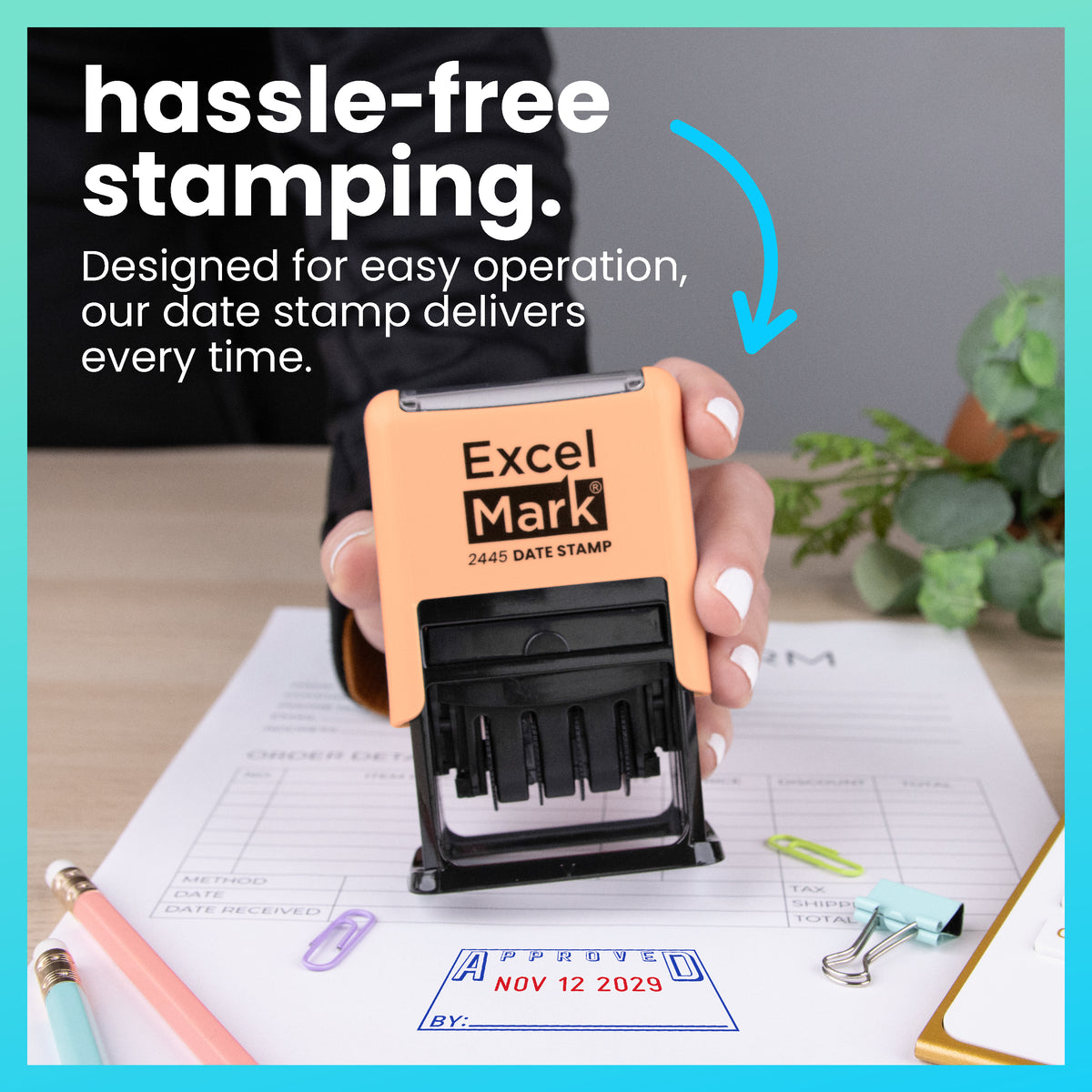 Approved Date Stamp – RubberStamps.com