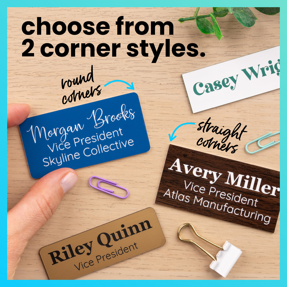 Custom Engraved Name Tag – RubberStamps.com