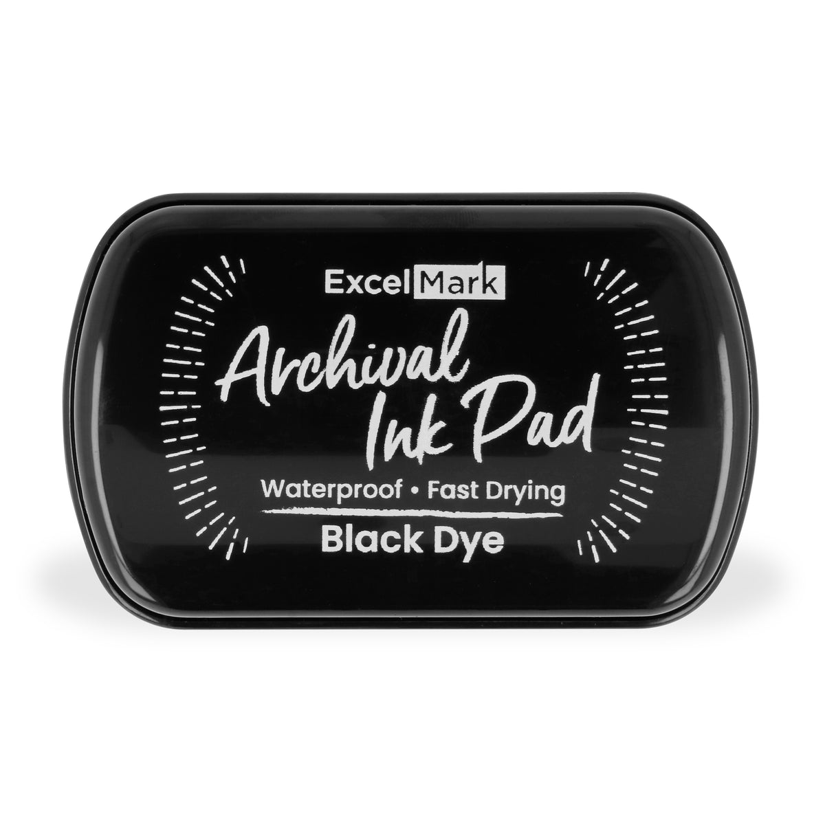 ExcelMark Archival Ink Pad (Black) – RubberStamps.com