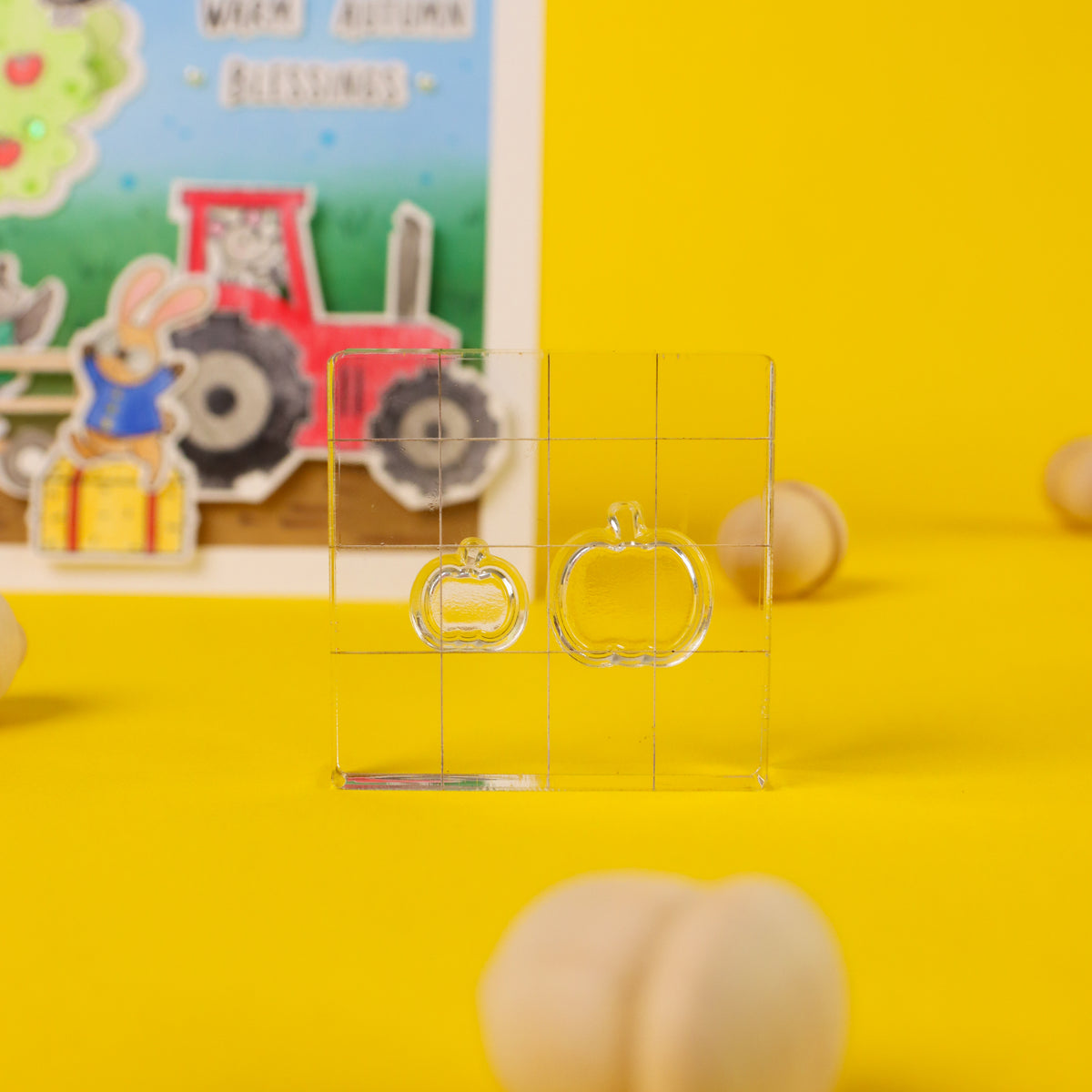 Hay Rides With Friends Clear Stamp Set - RubberStamps.com