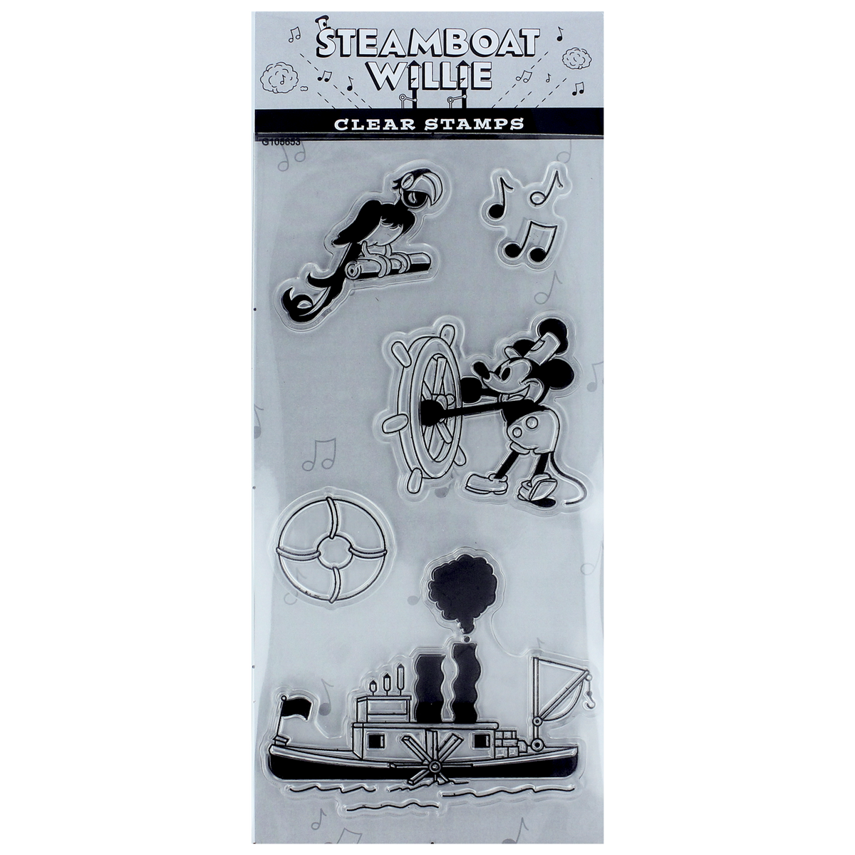 All Aboard Steamboat Willie - RubberStamps.com