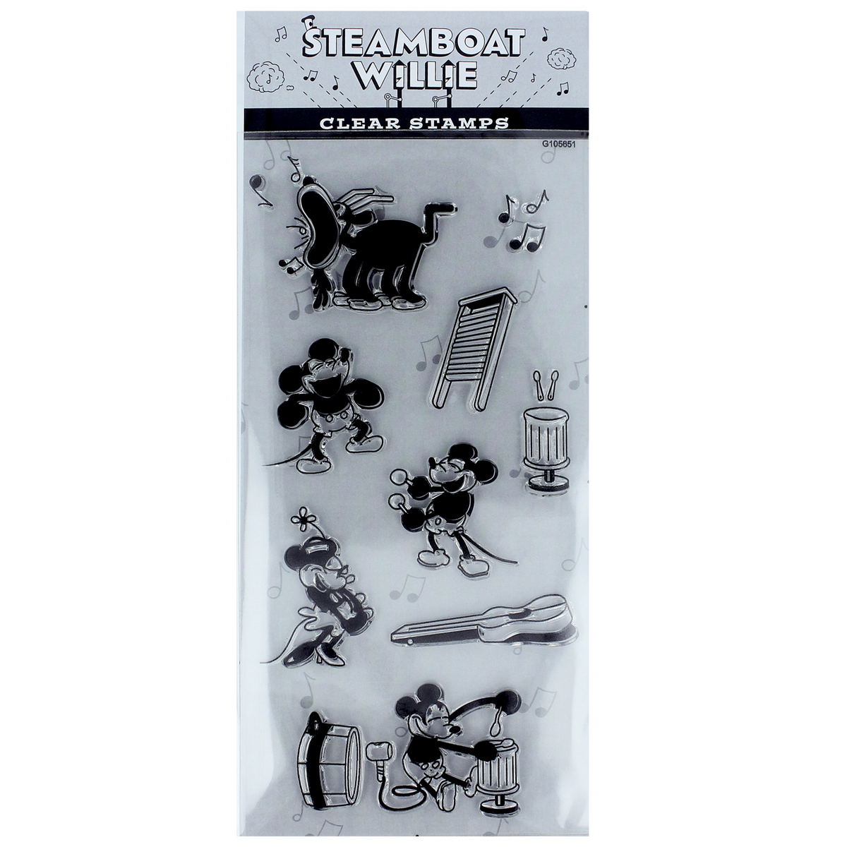 Steamboat Willie Instruments - RubberStamps.com