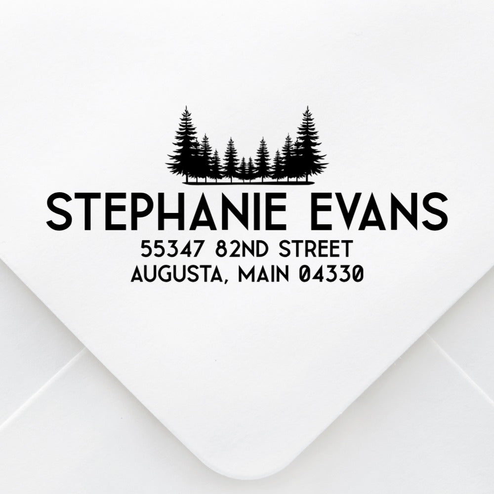 Forest Pine Address Stamp – RubberStamps.com