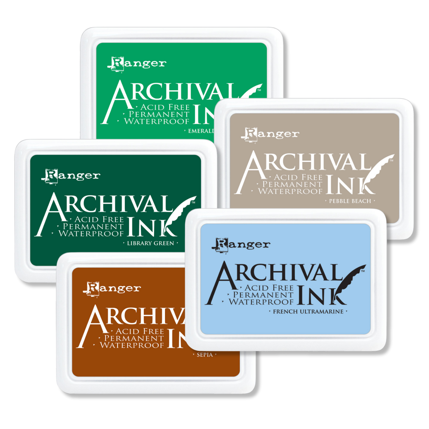 Archival Ink Pads - Happy Little Critters (Bundle) – RubberStamps.com