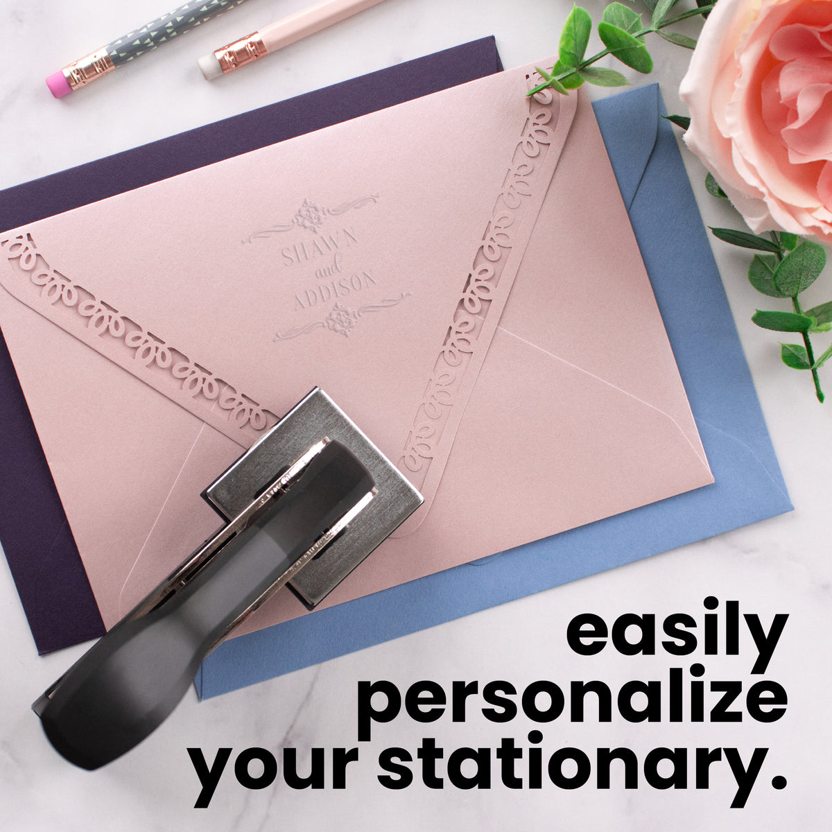 Wedding Embosser - Regency Era Vintage Border – RubberStamps.com