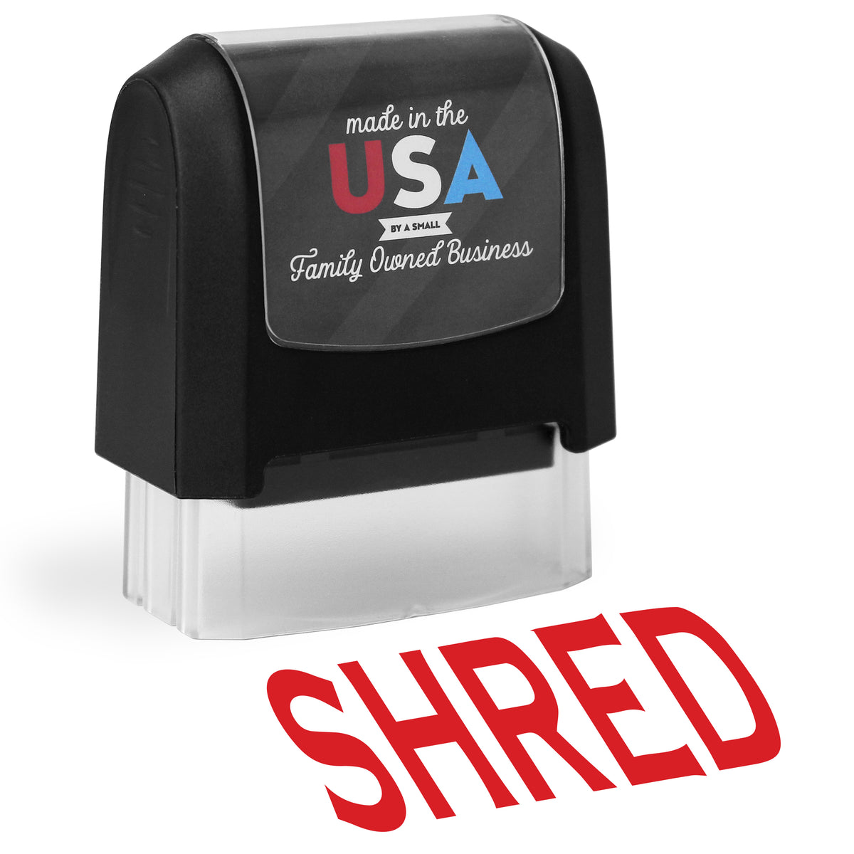 Shred Stock Stamp – RubberStamps.com
