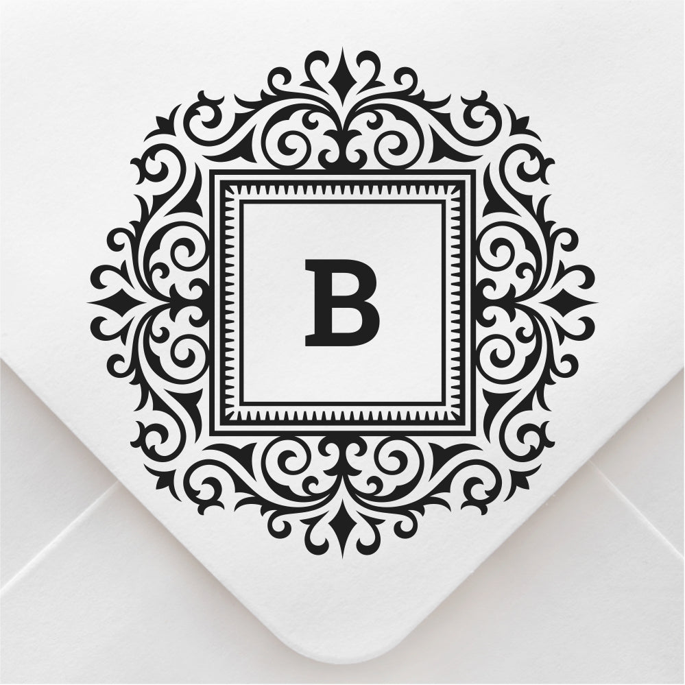 Monogram Stamp - Vintage Monogram 11 – RubberStamps.com