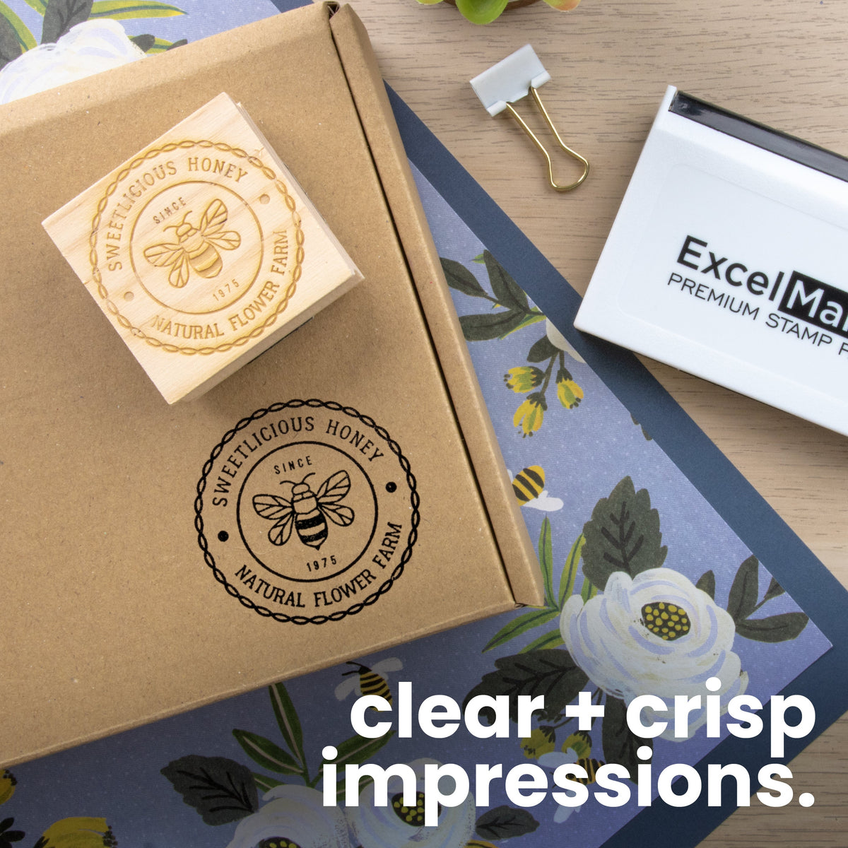 Custom Wood Rubber Stamp – RubberStamps.com