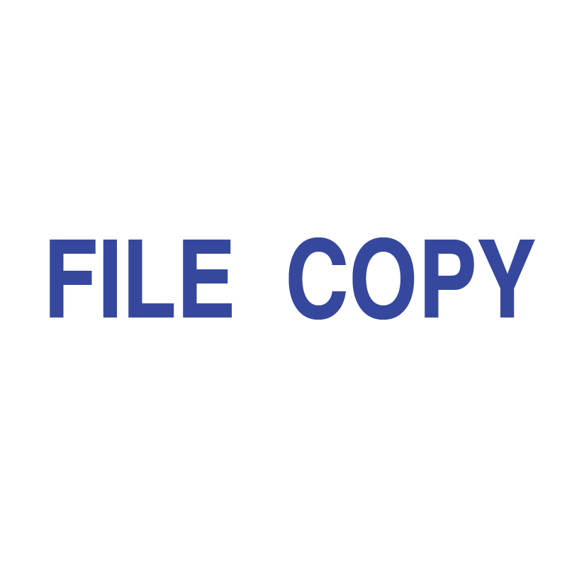 FILE COPY Stamp – RubberStamps.com