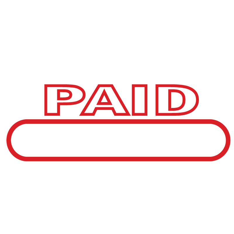 Paid Stamp Image Adobe