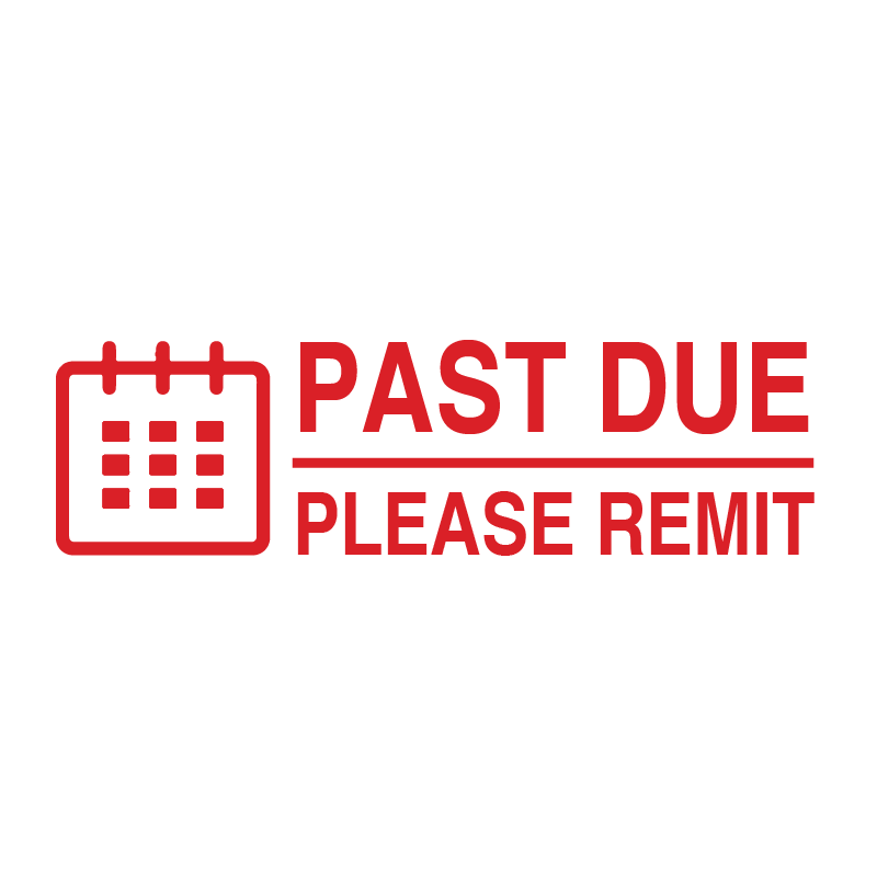 Past Due Stamp Png Paid Stamp Png Royalty Free Vector Image