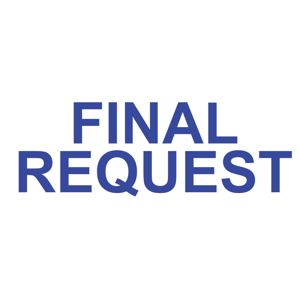 Final Request Stamp – RubberStamps.com