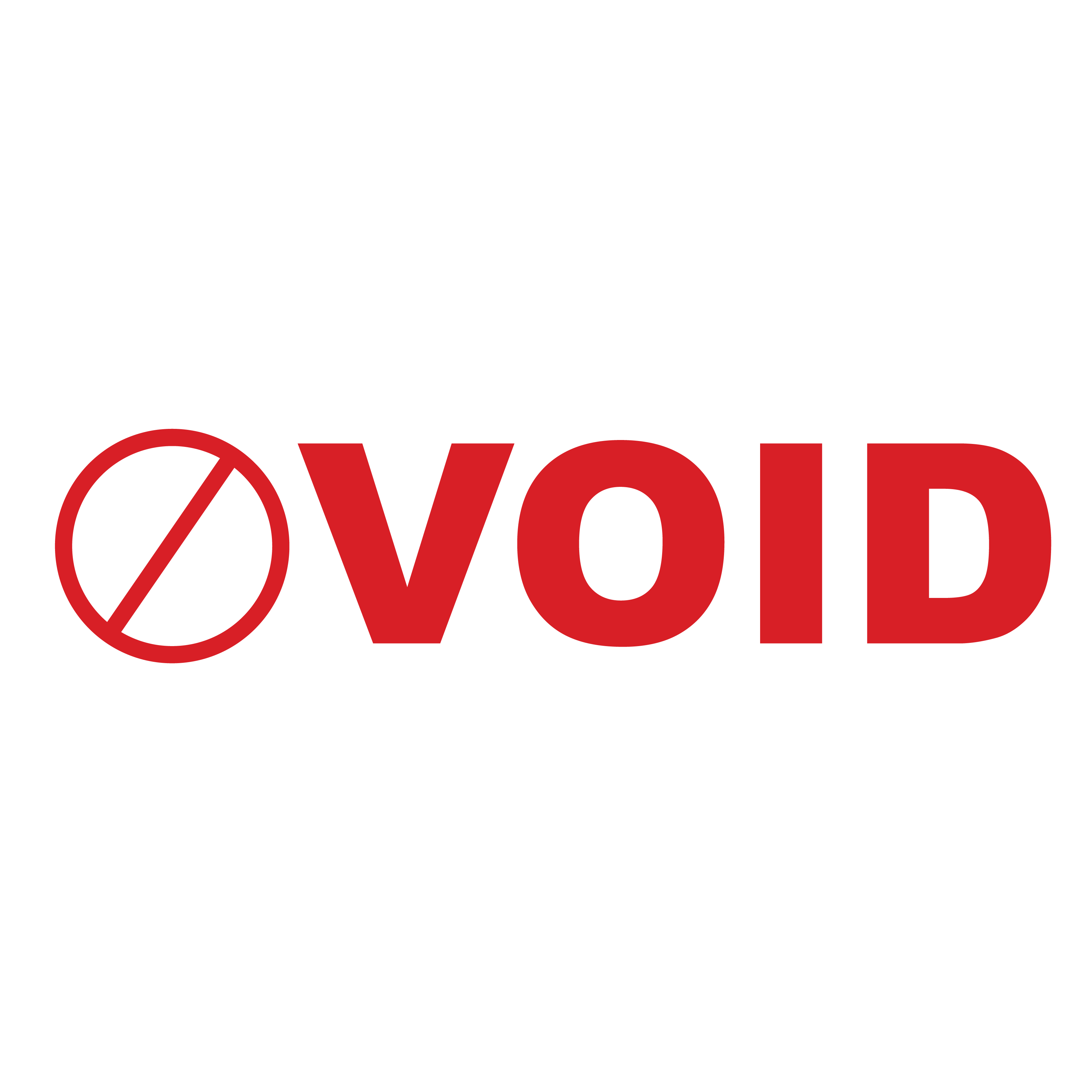 Void Stamp Transparent