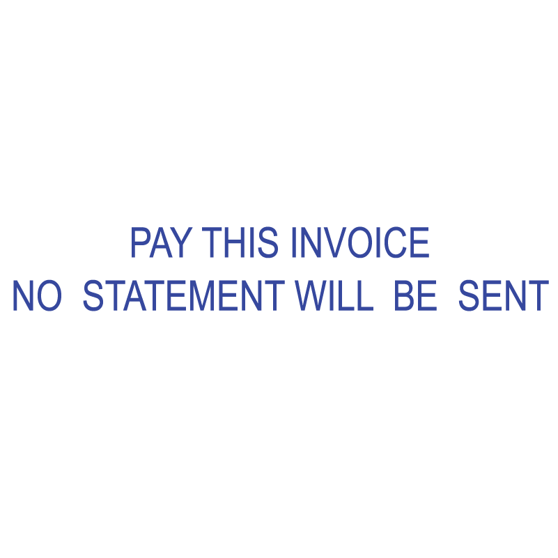 Pay This Invoice Stamp – RubberStamps.com