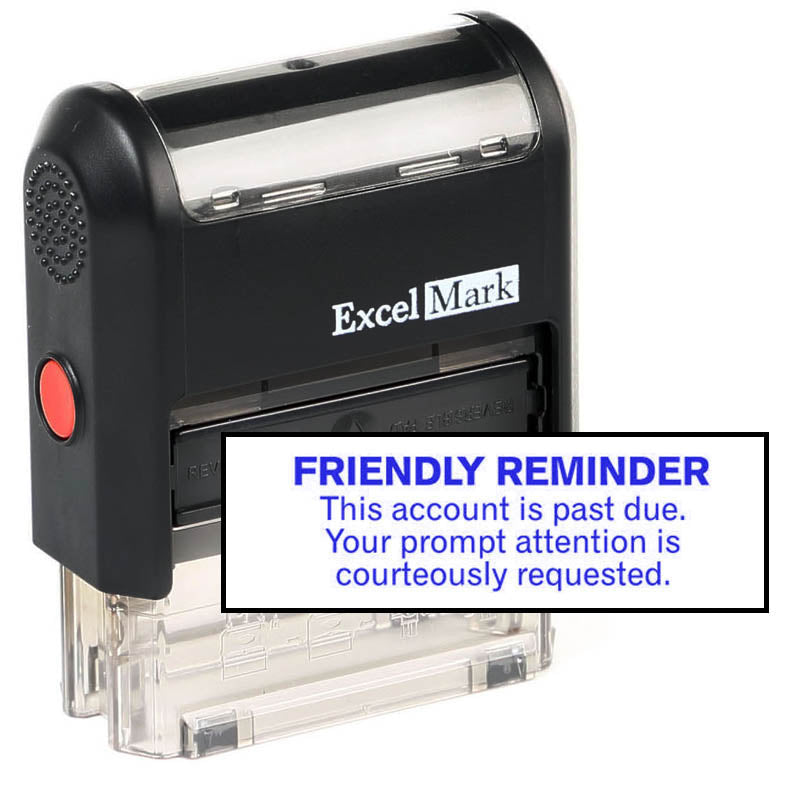 Prompt Attention Courteously Requested Stamp – RubberStamps.com