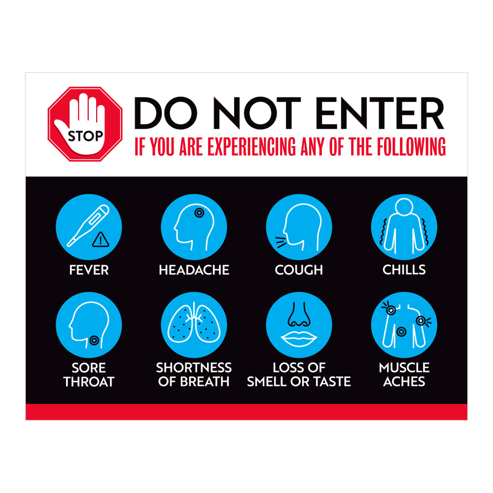 Stop Do Not Enter Sign – RubberStamps.com