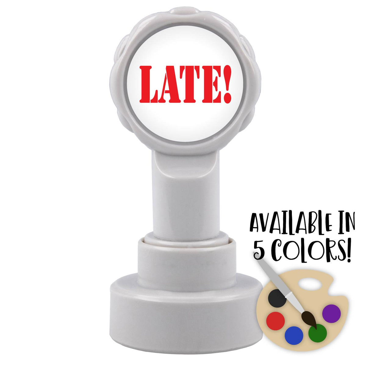 Late! Stamp – RubberStamps.com