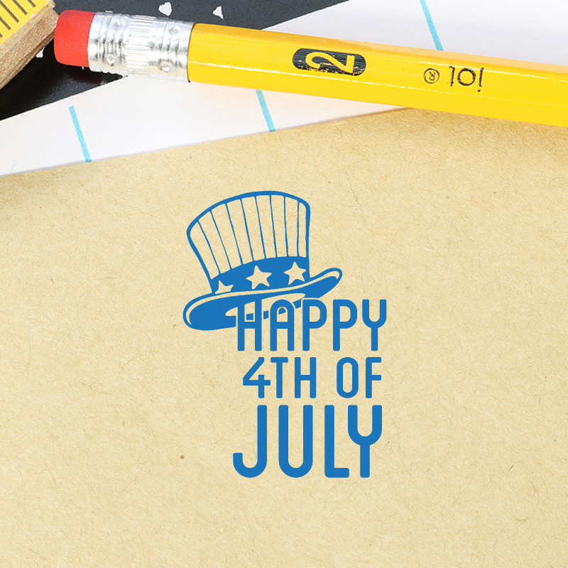 Happy 4th Of July Stamp – RubberStamps.com