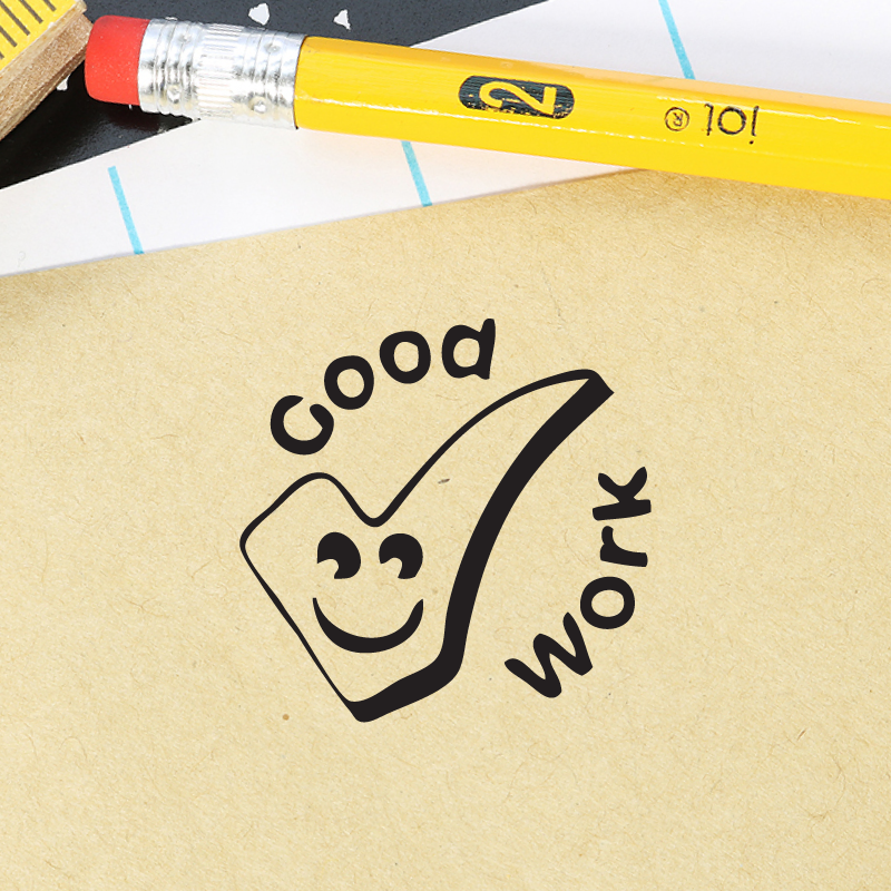 Good Work Check Mark Stamp – RubberStamps.com