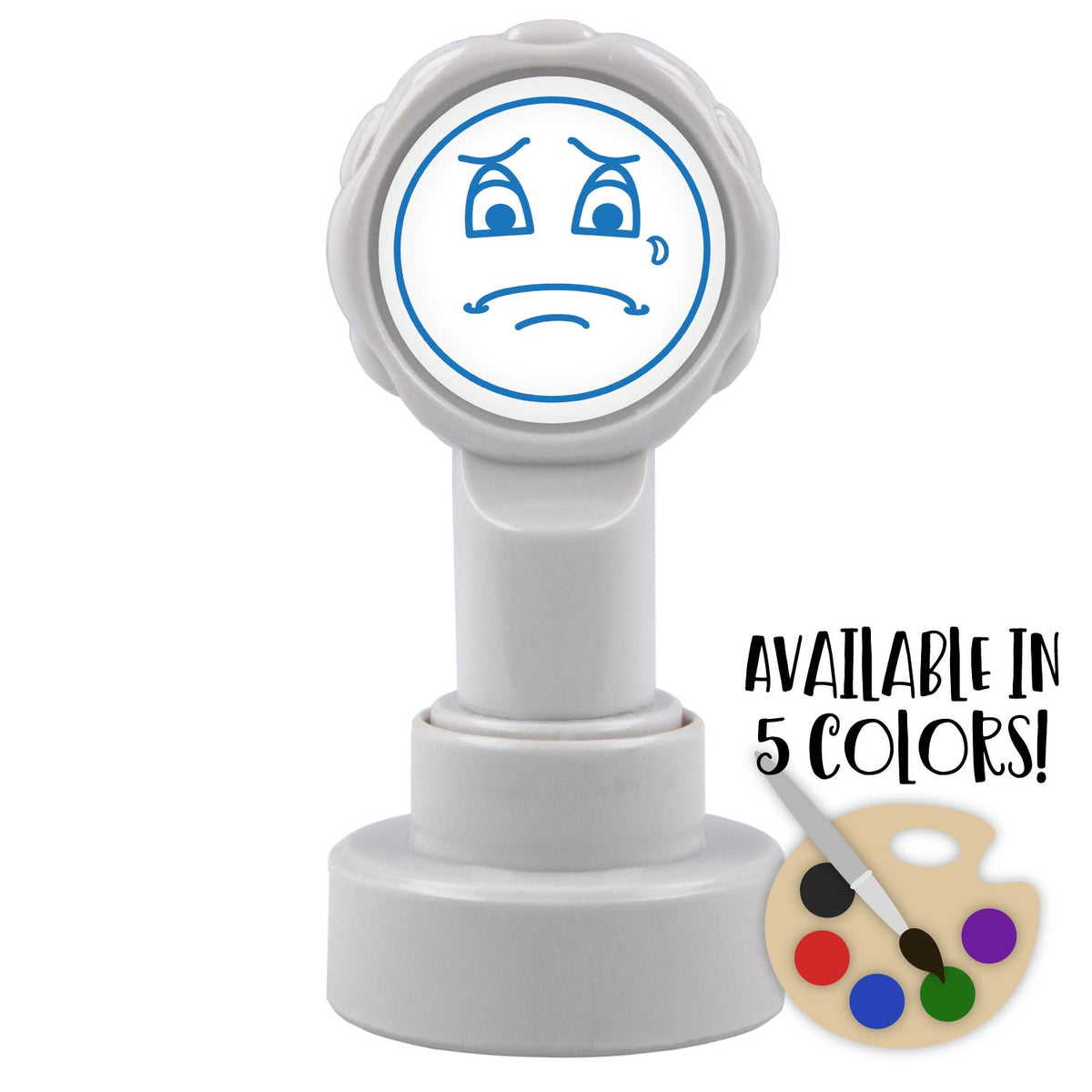 Sad Face Stamp – RubberStamps.com