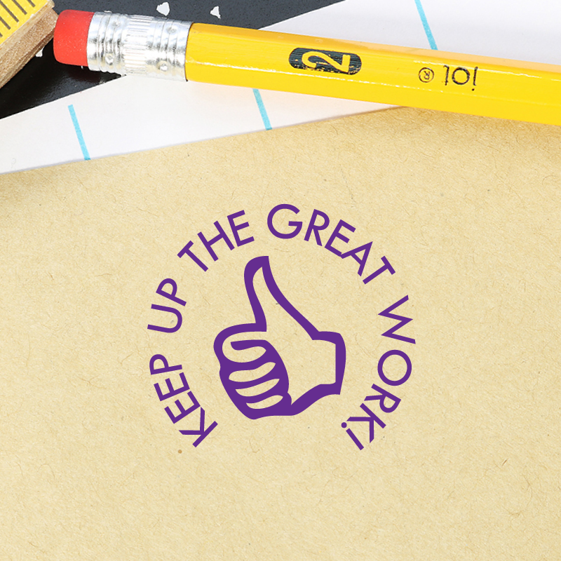 Keep Up The Great Work Stamp – RubberStamps.com