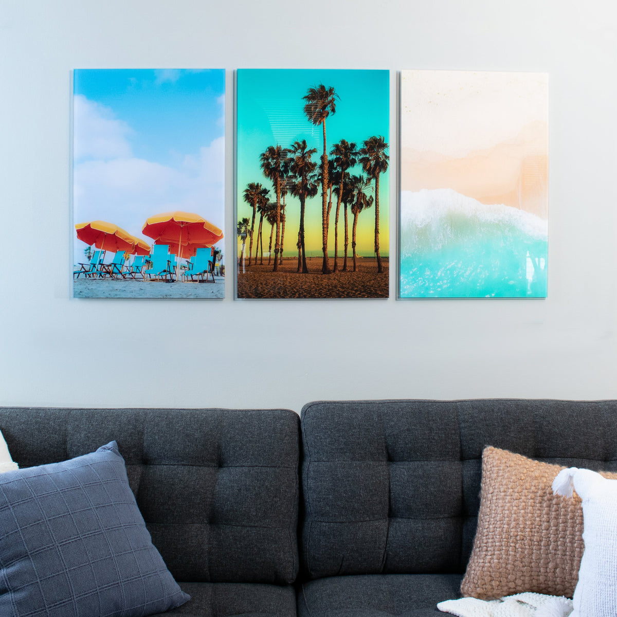 Triptych 3 Piece Gallery Wall | Easy Mount Acrylic Prints - Nest ...