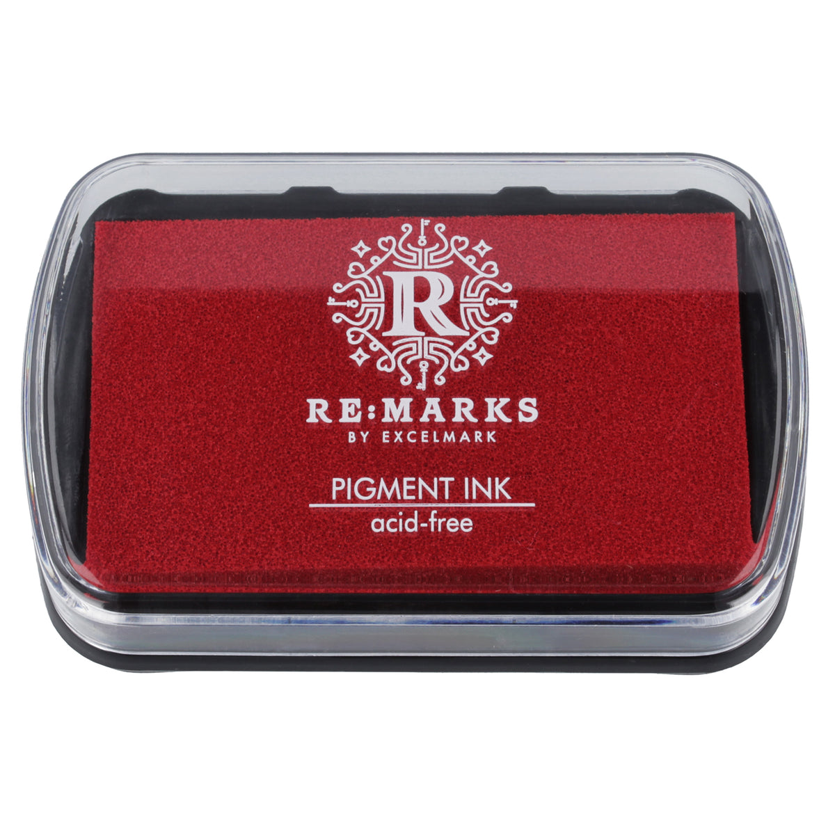 Cranberry Red Re:Marks Pigment Ink Pad (Large) – RubberStamps.com